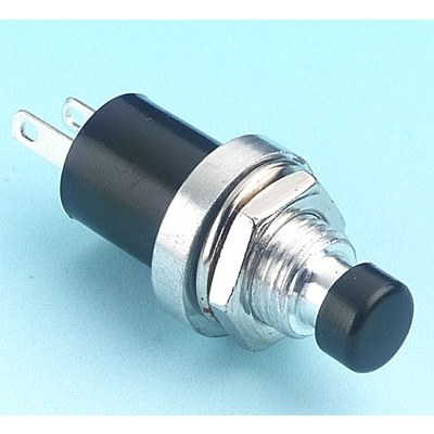 Push to break switch - Black | JPR Electronics Ltd