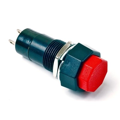 Salecom R18-24A/24B Octagonal Button Push Switch | Red button latching ...